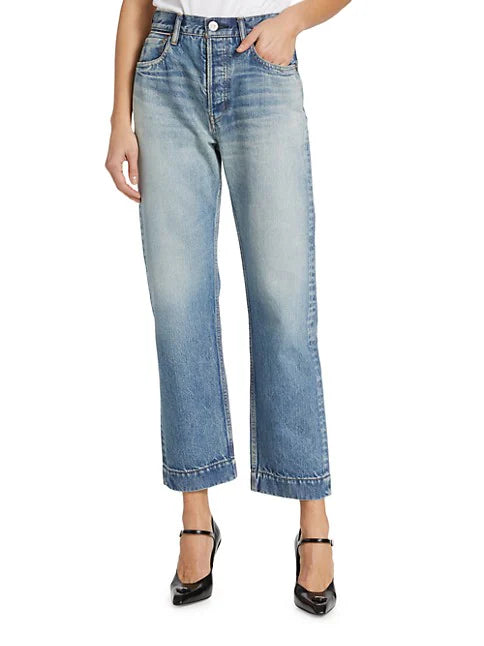 Marilla Wide Straight in Light Blue | Favour